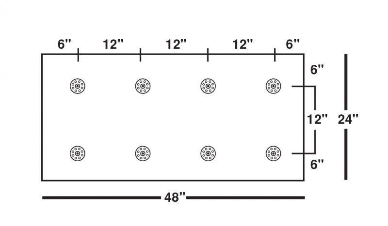 TFP-604 Polypropylene Foam Fastener Washer - EIFS Insulation Fasteners